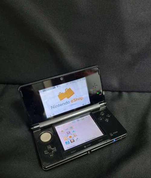 Nintendo 3ds black в хорошем состоянии