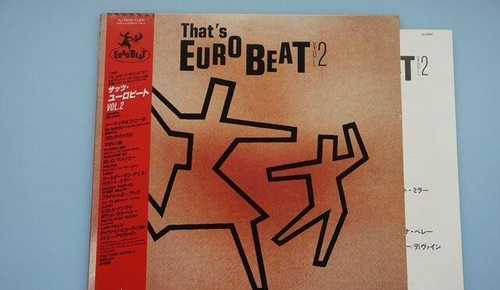 That's Eurobeat Vol.2 - Vol.3 -Vol.4 -Japan -LP