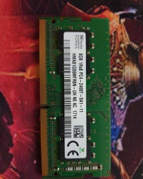 Sodimm hynix 4 гб