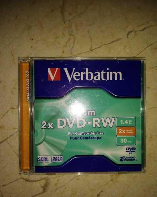 Диски Verbatim DVD- RW 8 см mini