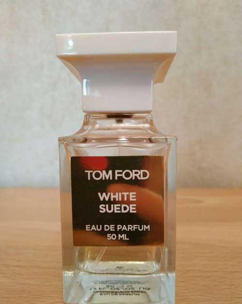 Tom Ford White Suede