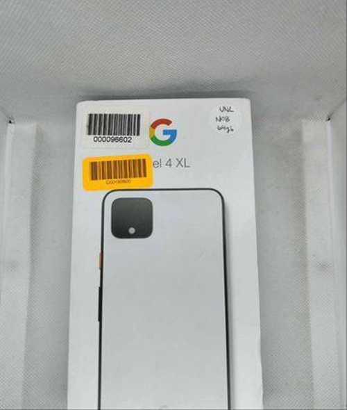 Google Pixel 4XL Clearly White 64Gb