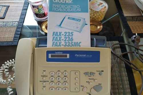 Телефон Факс Brother fax 236s