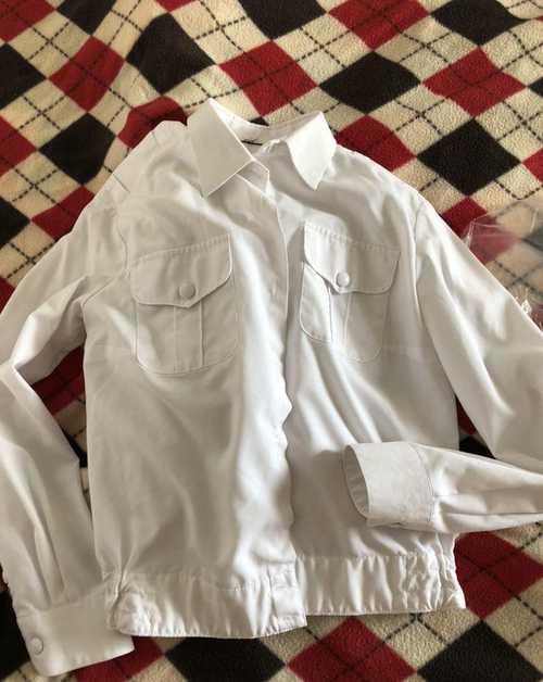 Рубашка белая полиция 40-42