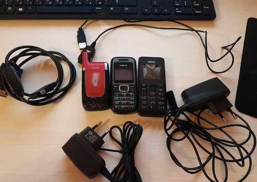 Старенькие телефоны в ремонт/запчасти