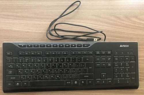 Клавиатура A4tech KD-800L Black usb с подсветкой