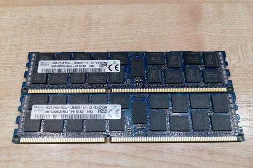 SK Hynix 32GB(2x16GB) DDR3 PC3L-12800 Reg 1600 MHz