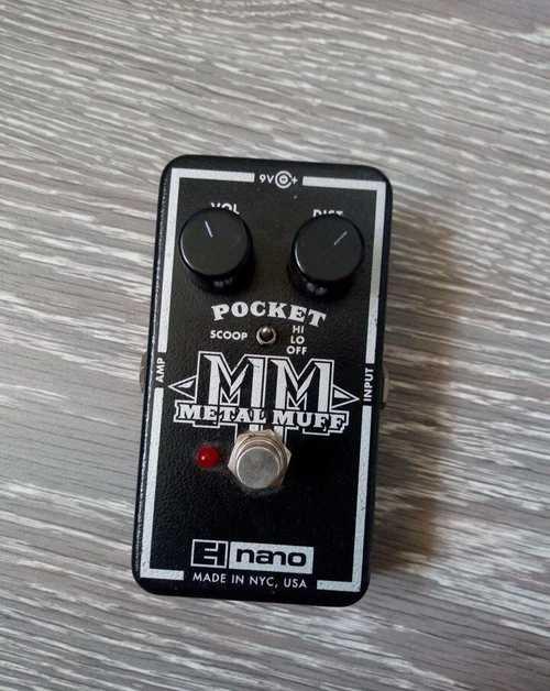 Гитарная педаль Electro-Harmonix Pocket Metal Muff