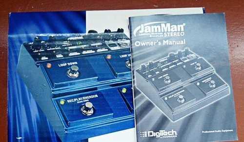 Продам новый лупер/семплер Diji Tech JamMan Stereo