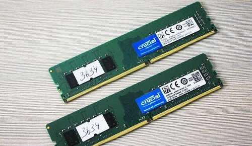 Оперативная память DDR4 8 GB 2400 MHz Crucial