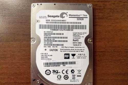 Жесткий диск Seagate Momentus Thin 2.5"