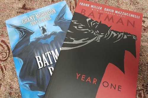 Комиксы Batman Year One и RIP