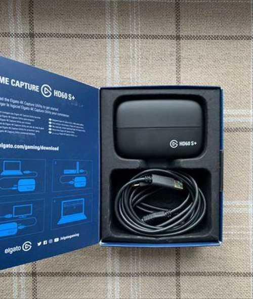 Карта видеозахвата Elgato game capture HD60 S+