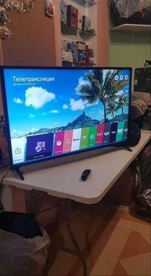 Телевизор lg49uj634