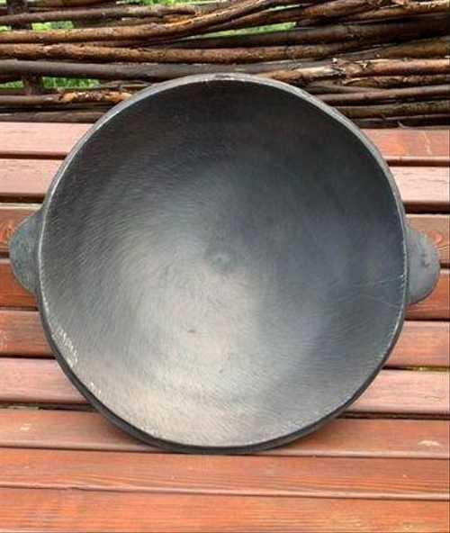 Крышка-садж-сковорода чугунная 40 см на 12 л