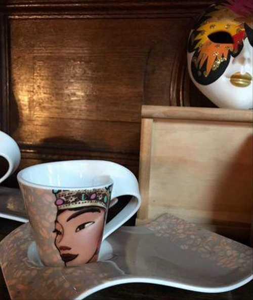 Чашки с блюдцами