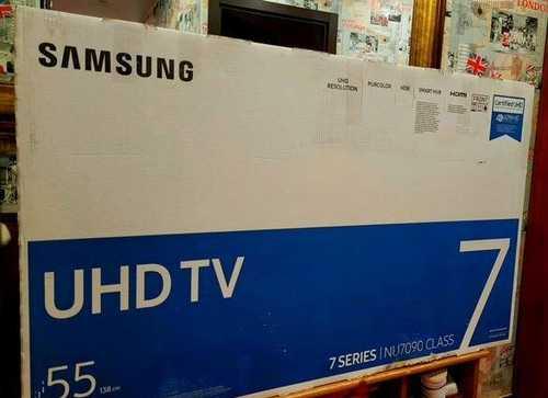 Огромный 55d Samsung 4K SmartTV Wi-Fi Bluetooth