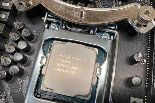 Cpu intel core i7 8700k + ASRock Z370 Extreme4