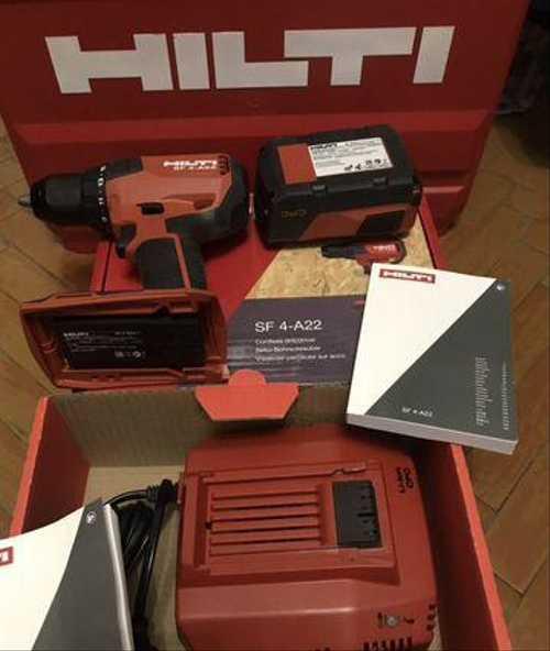 Шуруповерт новый hilti SF 4-A 22