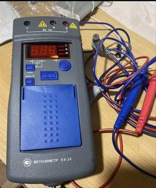 Мегаомметр е6 24