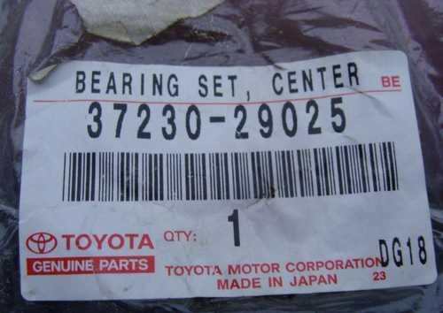 37230-29025 Toyota RAV4 Подшипник подвесной