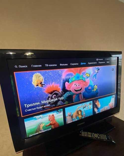 Метровый ЖК телевизор Samsung 100 см с USB, hdmi