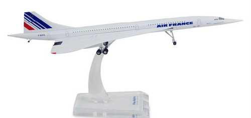 Модель самолета Concorde Air France Hogan 1/200