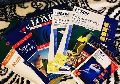 Фотобумага epson - lomond - A4 - A6