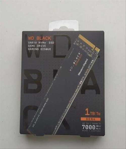 Wester Digital Black SN850 1000 Гбайт