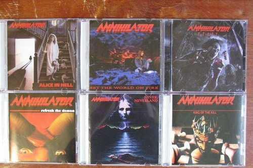 CD музыка Annihilator,Motley Crue,Sodom,Sinister