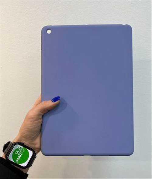 Чехол для iPad 10.2 silicone case lavanda