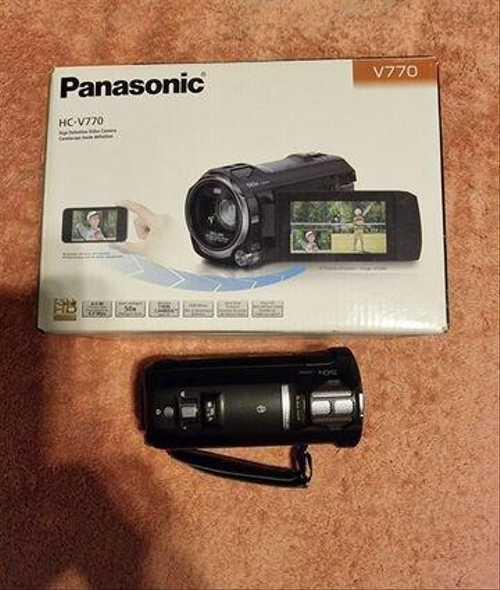 Видеокамера panasonic HC-V770 Wi Fi