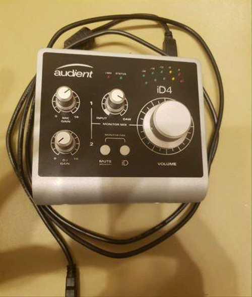 Аудиоинтерфейс Audient ID4 mkii