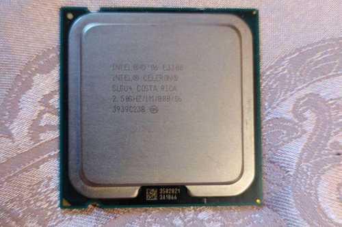 Процессор intel celeron e3300