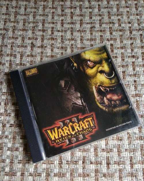 Warcraft 3 оригинал диск