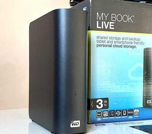 Сетевое хранилище WD My Book Live 3 Tb