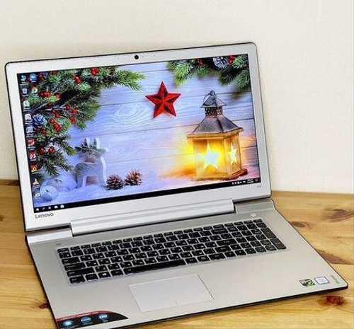 Монстр Lenovo 17 i7-6700HQ 12GB GTX4GB SSD+HDD