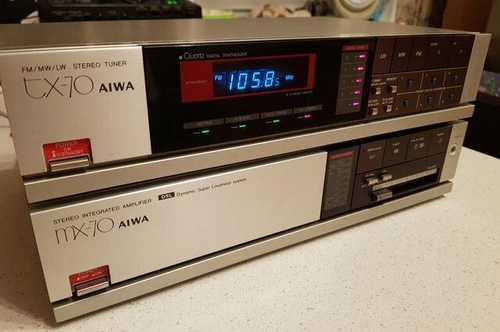 Усилитель и тюнер Aiwa mx-70,tx-70 Англия