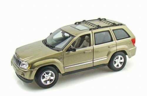 1:18 Jeep Grand Cherokee 2005, светло-зеленый мет