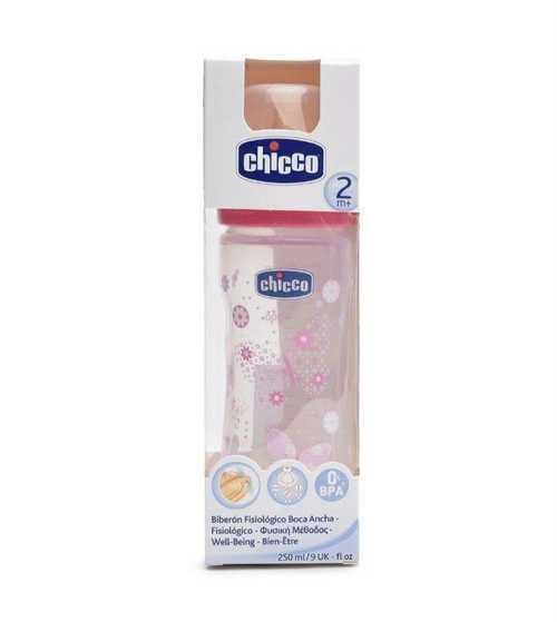 Новая бутылочка Chicco Wellbeing girl