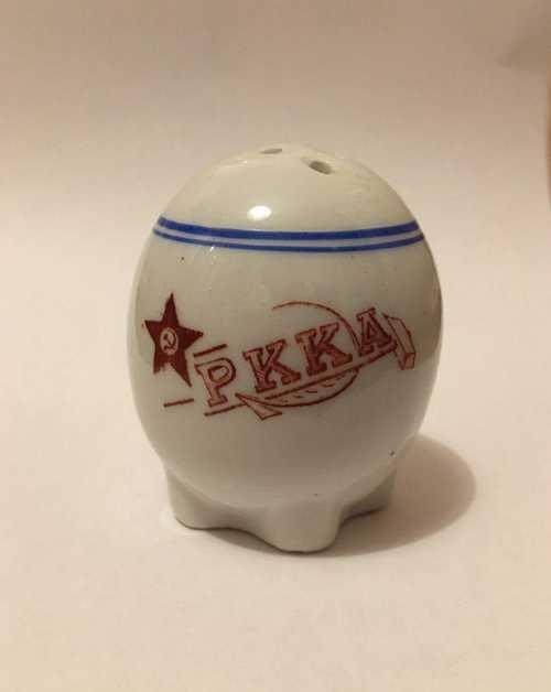 Солонка ркка агитационный фарфор