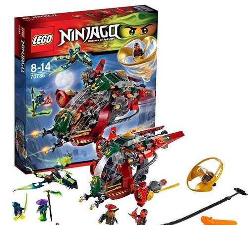 Lego Ninjago корабль-Вертолет Ронана