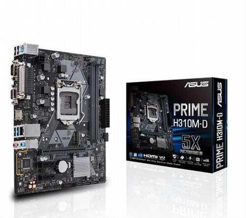 Core i3-8100 + asus Prime H310m-D