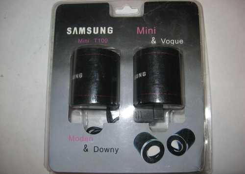 Колонки SAMSUNG Mini T100 и Sony Ericsson MPS70
