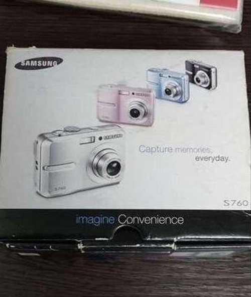 Цифровой фотоаппарат Samsung s760