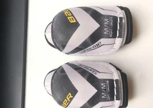 Налокотники хоккейные детские Bauer supreme 150