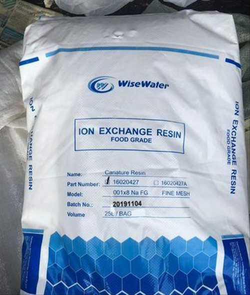 Сильнокислотный катионит canature NA FG ION exchan