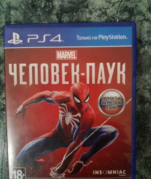 Человек-паук на PlayStation 4 PS4 Плейстейшн 4