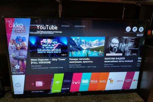 Телевизор LG 55UJ620V 55"