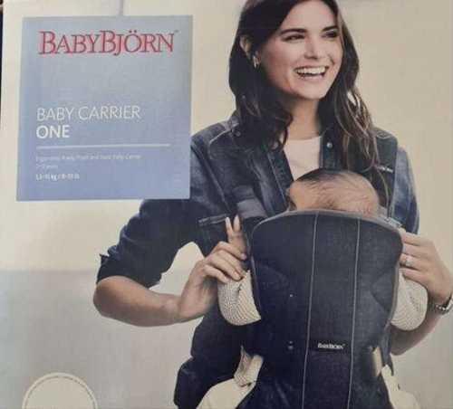 Рюкзак-кенгуру BabyBjorn baby Carrier one + чехол